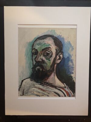 Henri Matisse "Self-Portrait" 11 x 14 Matted Art Print-1906 | eBay