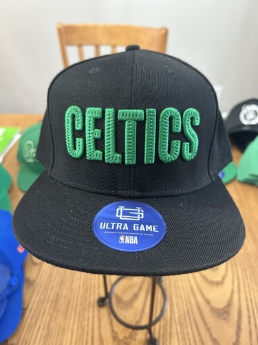 ULTRA GAME BOSTON CELTICS SCRIPT SNAPBACK HAT OSFM NEW $40 | eBay