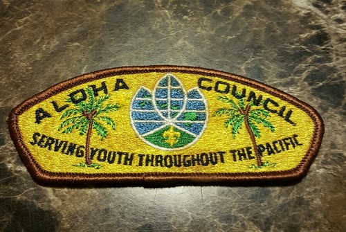 Boy Scout Patch Vintage ALOHA COUNCIL BSA OA YOUTH The Pacific | eBay