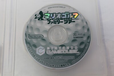 DISC ONLY Mario Golf Family Tour Nintendo GameCube Japanese REGION LOCK ...