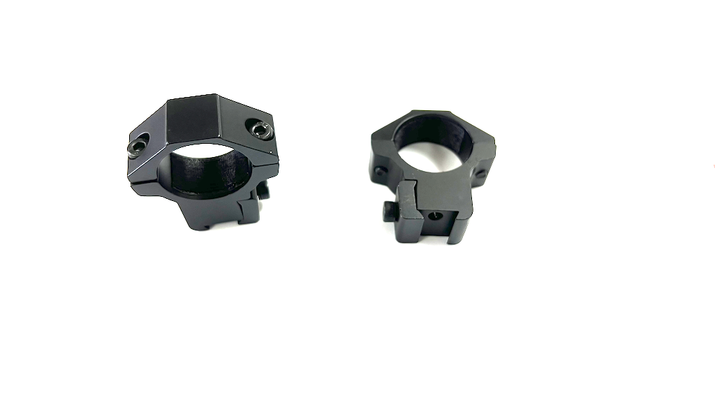 1'' Scope Rings 3/8' Dovetail Medium Profile .22 caliber Riflescope ...