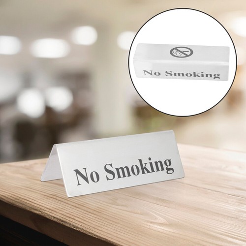 No Smoking Sign Non-smoking Anti-smoking Sticker Double Side Simple | eBay
