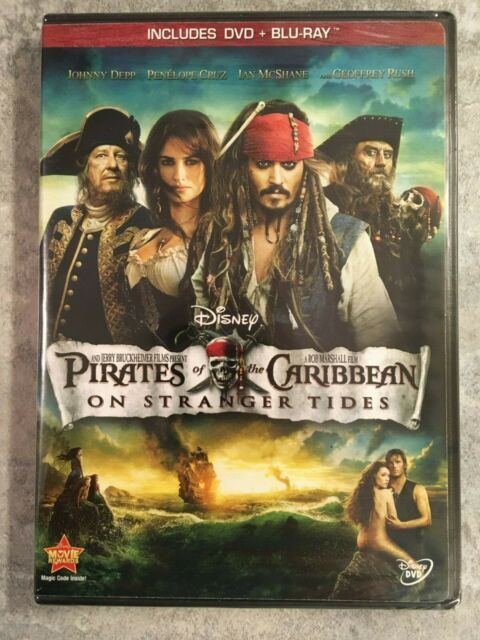 Pirates Of The Caribbean On Stranger Tides Dvd Cover