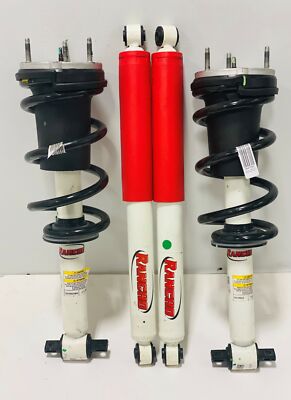 Set Of Front Struts & Rear Shocks 2019-2024 Chevy Silverado GMC Sierra ...