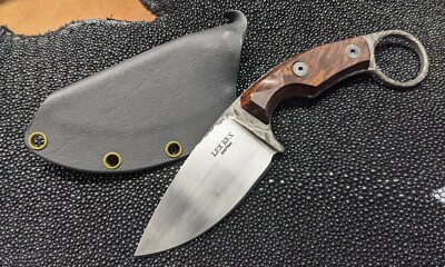 Lex Rex Customs - Custom Ironwood Ringtail - EDC fixed blade | eBay