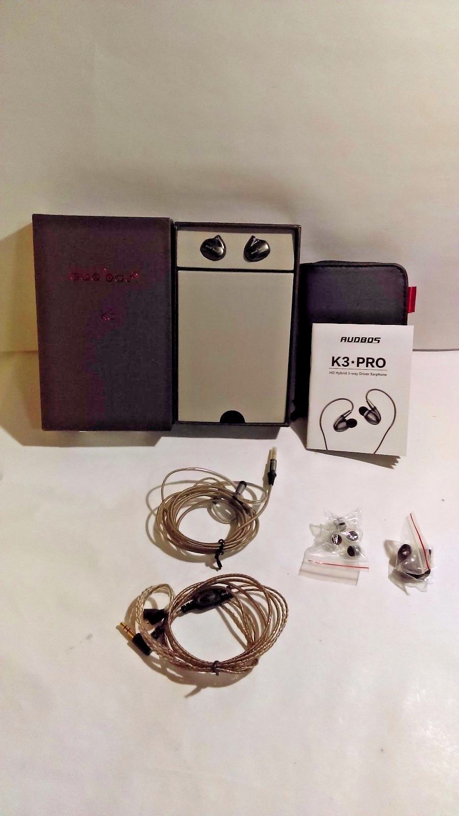 AUDBOS K3 Triple Driver In-ear Earphones with Premium Dual Balanced ...