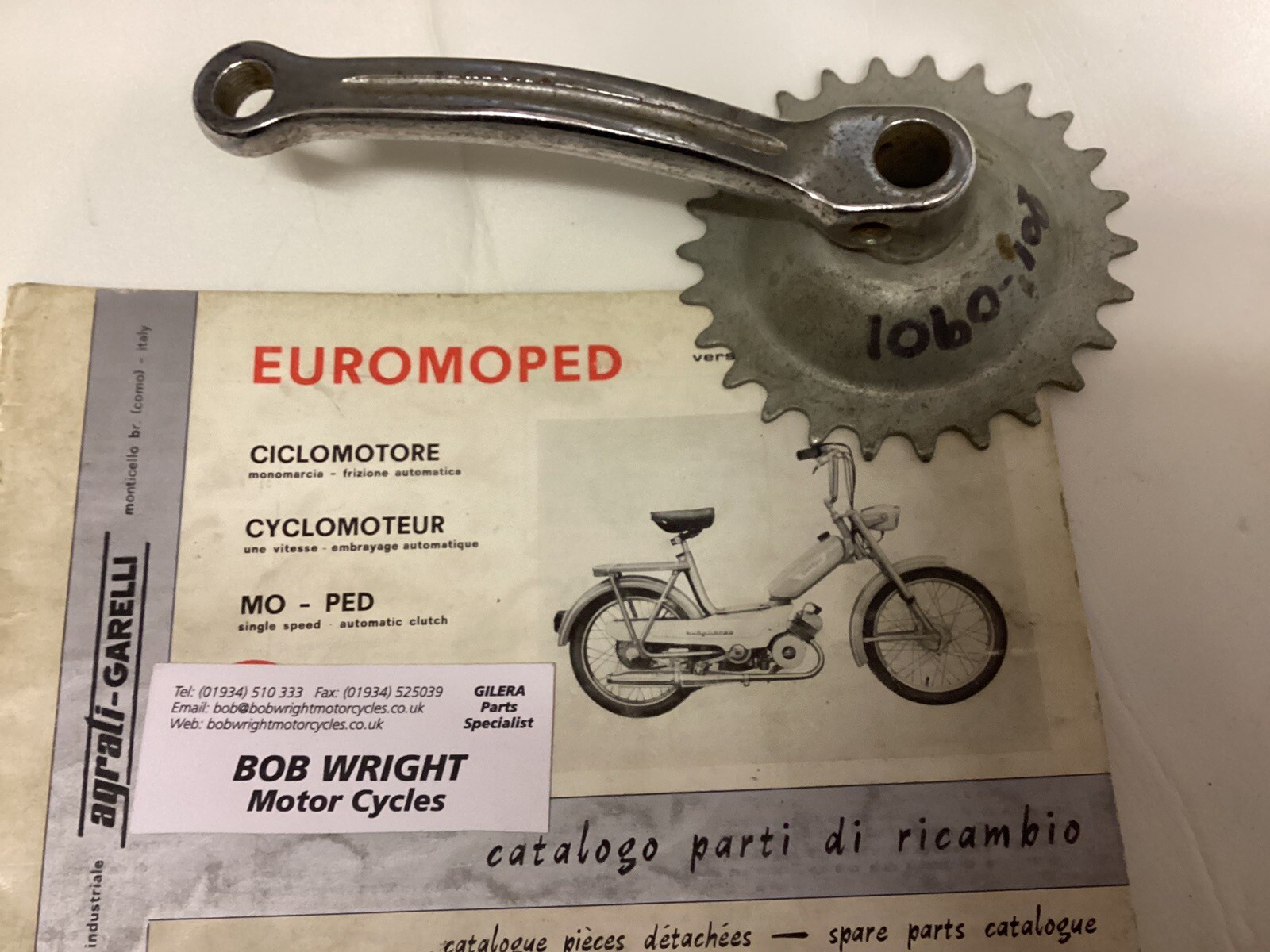 Garelli Euro Moped Pedal Crank | eBay UK