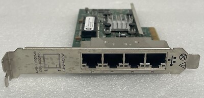 HP 331T 4-Port 1GbE PCI-E Network Adapter Card PN: 649871-001 647592 ...