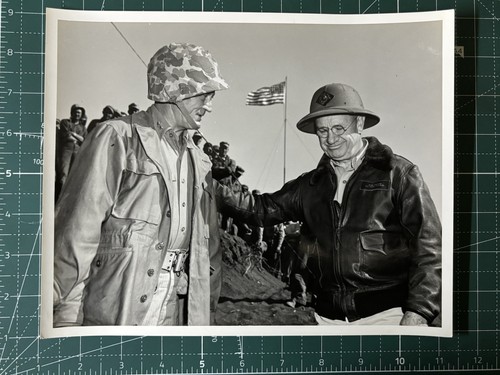 WW2 USMC Rare Iwo Jima Commander Picture | eBay
