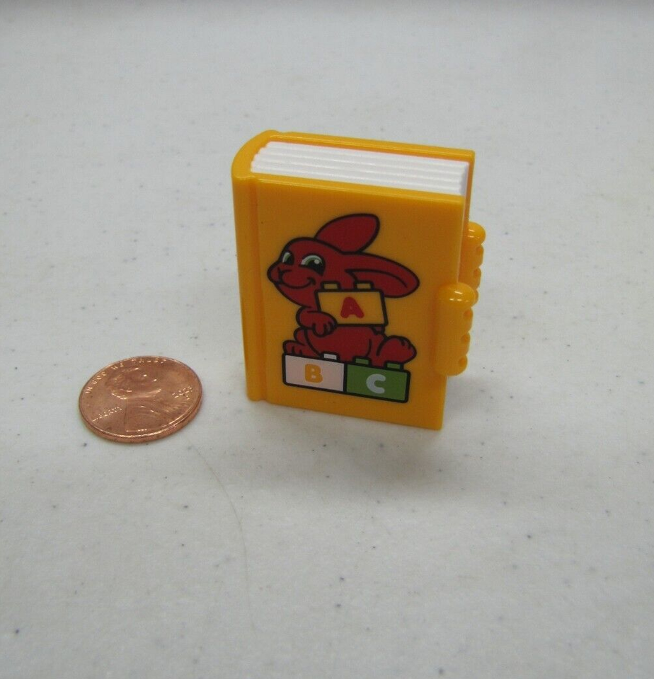 Rare Lego Duplo Abc Alphabet Story Book Iconic Red Bunny Rabbit On ...