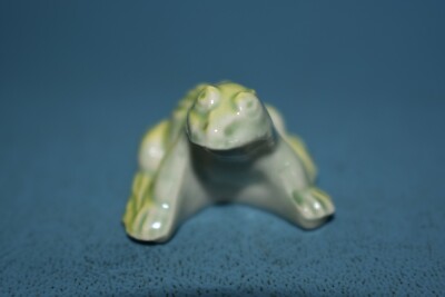 Wade England Frog Figurine Green Recessed Bottom | eBay