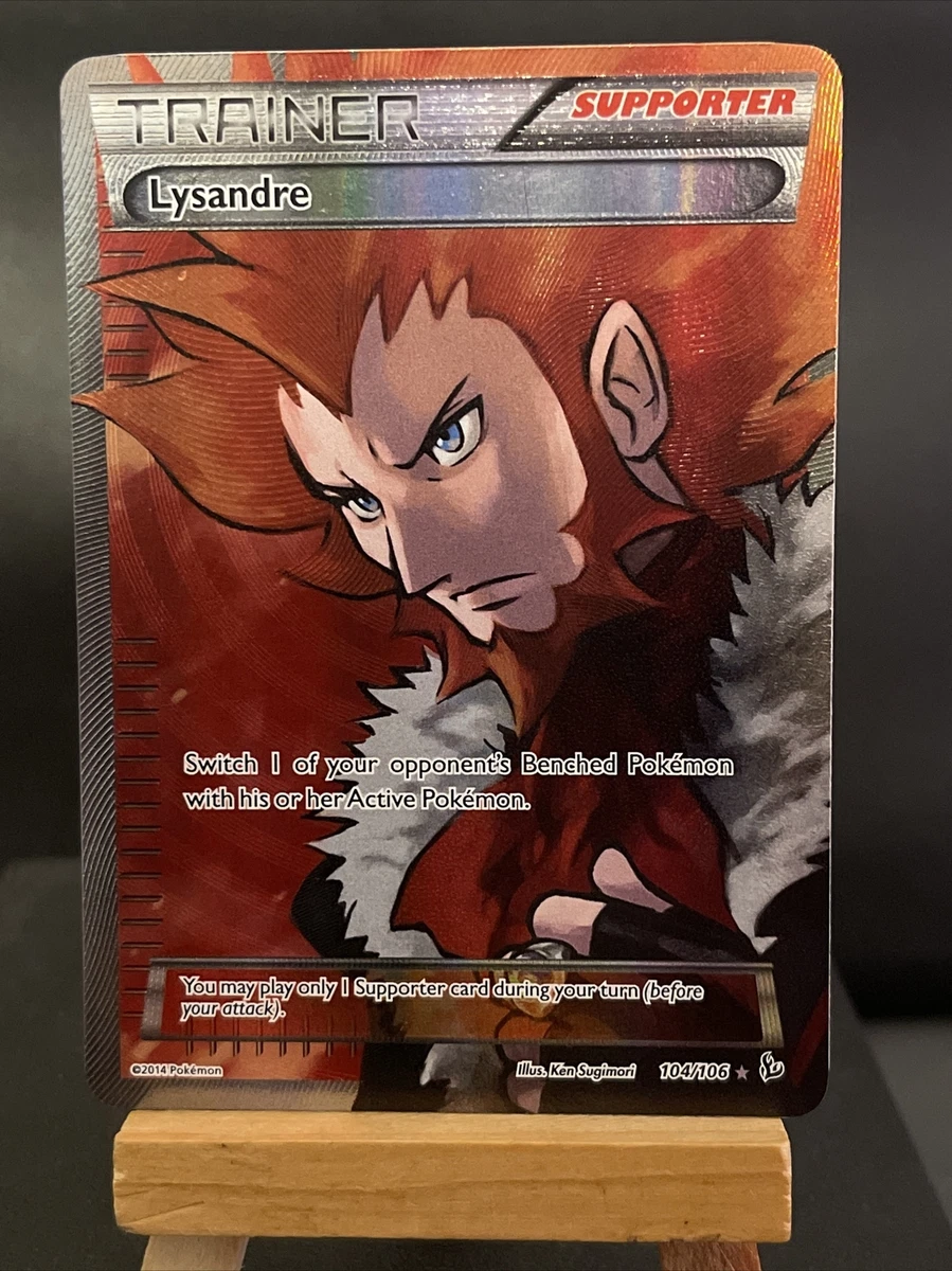 Lysandre Pokemon Card