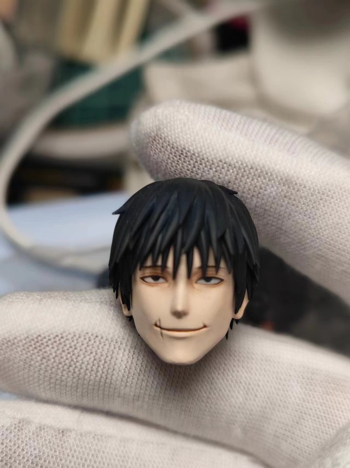 1/12 Jujutsu Kaisen Fushiguro Toji Head Carved Sculpt For 6" Action ...