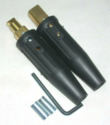 Welding Cable Connector Set #1/0-4/0 Size Cable LC-40 Twist Lock Heavy ...