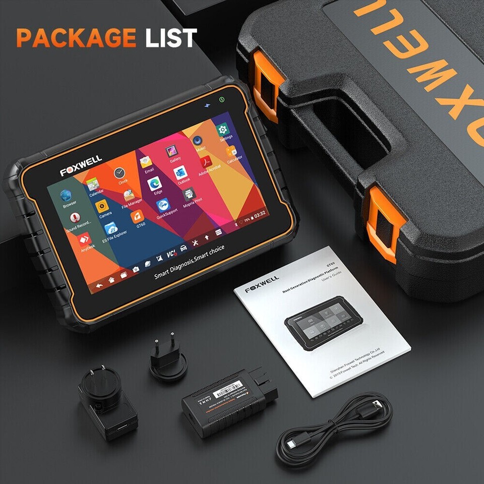 TOYOTA Full-Service Car Diagnostic Scanner WIFI Tablet Tool OBD2 GT60 ...