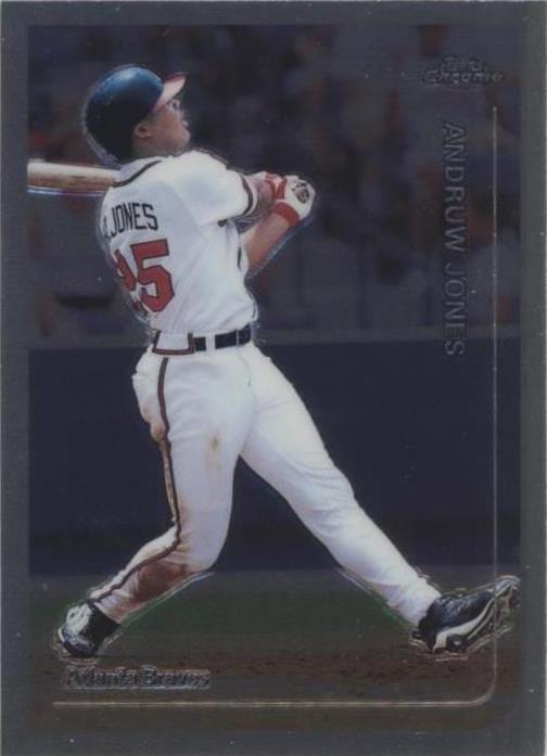 1999 Topps Chrome - Andruw Jones #195 for sale online | eBay