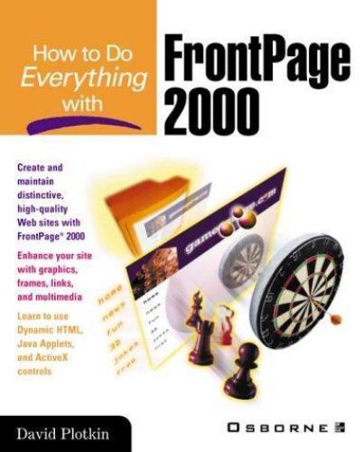 How to Do Everything Ser.: How to Do Everything with FrontPage 2000 by ...