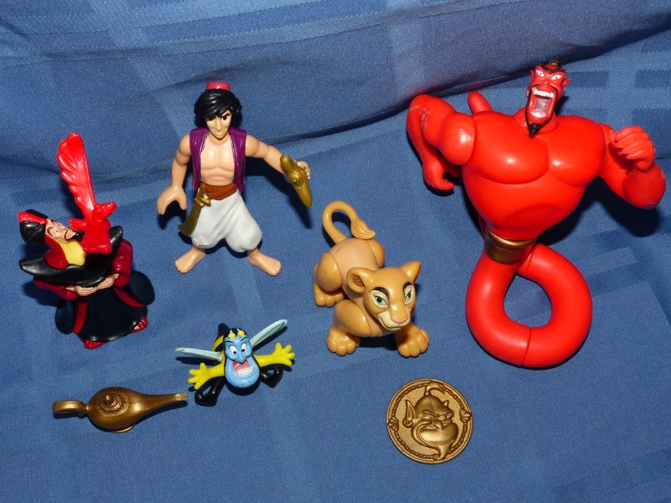 vintage 1992 Mattel Disney ALADDIN Action Figures | eBay
