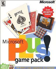 Microsoft Plus Game Pack: Cards & Puzzle(2000)PC GAME XP/VISTA/WINDOWS ...