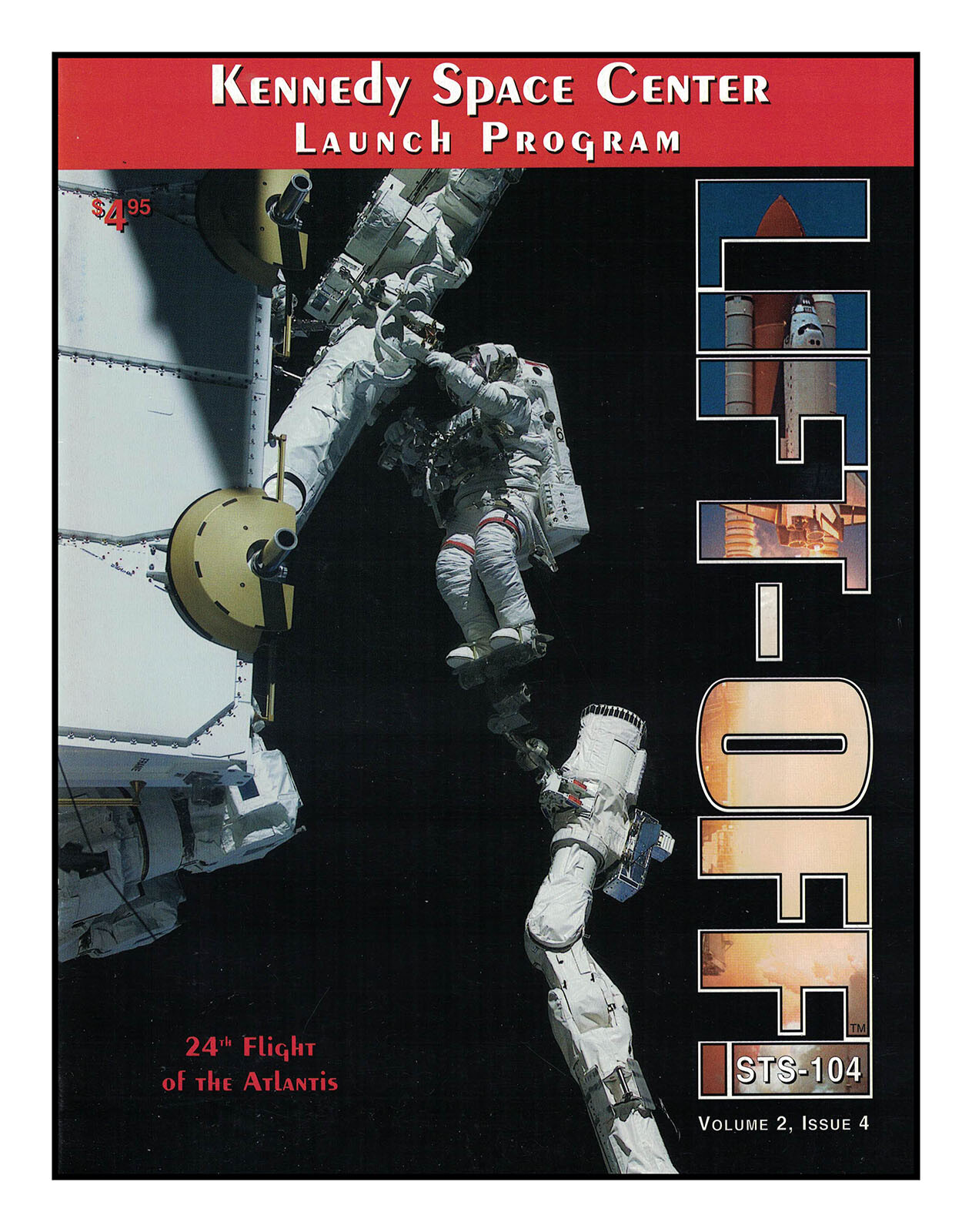 Lift-Off! STS-104 Space Shuttle Launch Program (Volume 2 Issue 4) | eBay