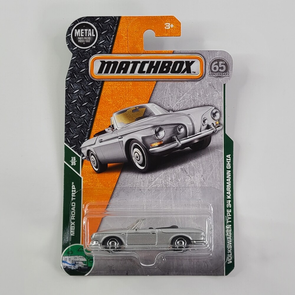 Matchbox - Volkswagen Type 34 Karmann Ghia (Silver) | eBay