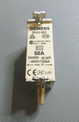 Siemens 3NA3 820 *1 Stück* *NOS* | eBay
