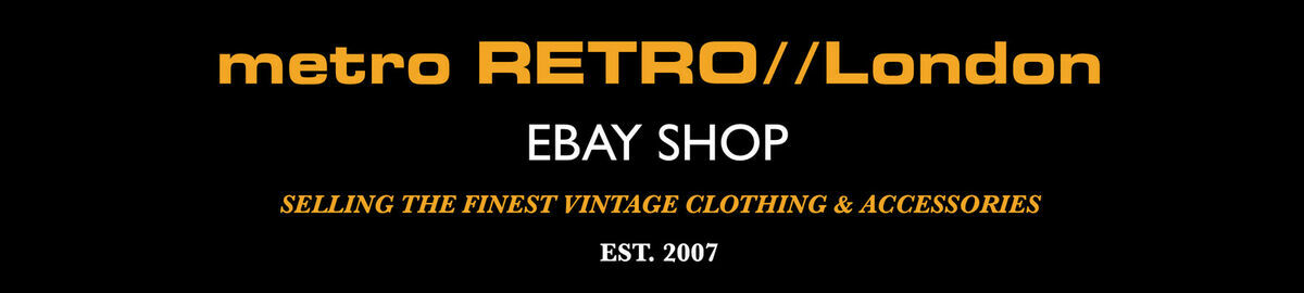 METRO RETRO LONDON | eBay Stores