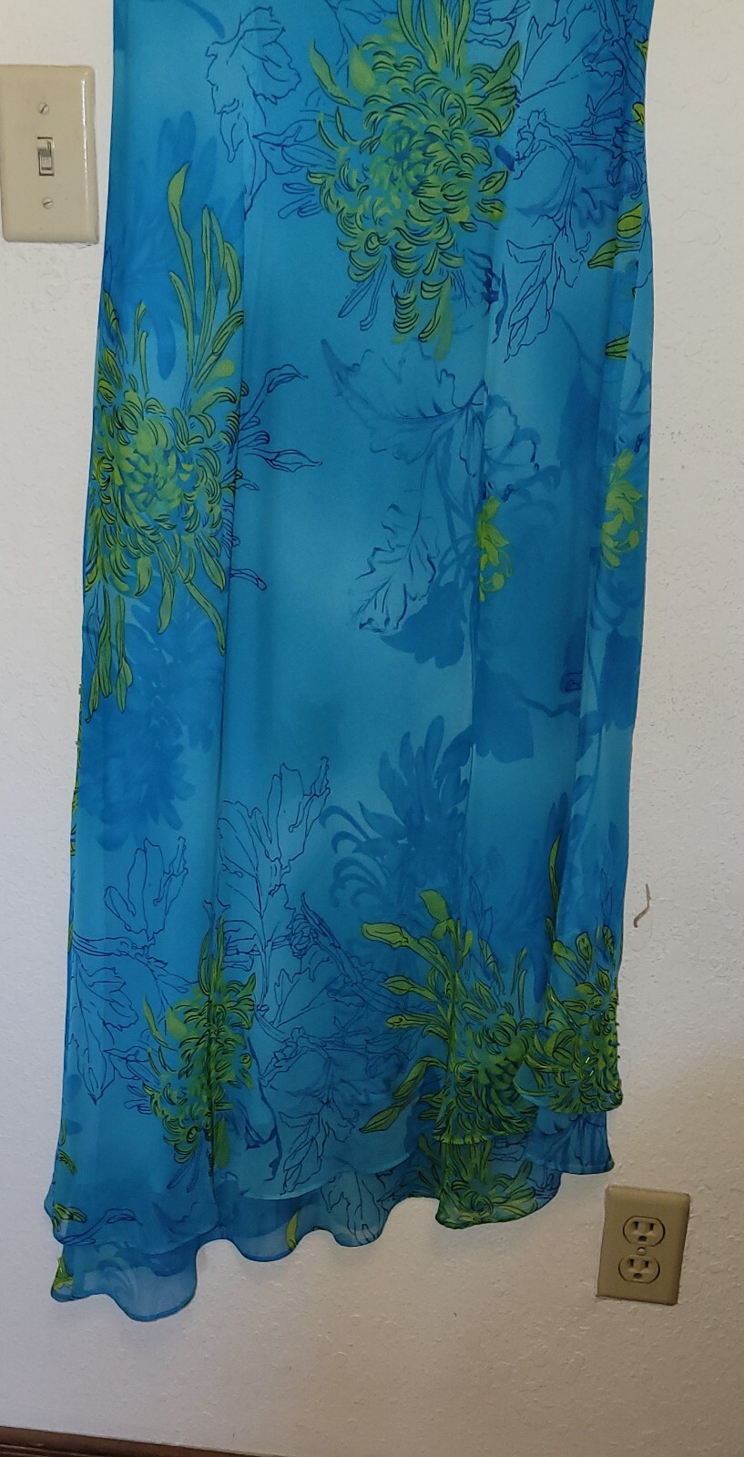 Studio I Long Sleeveless Summer Beaded Sweep Hem Dress | eBay