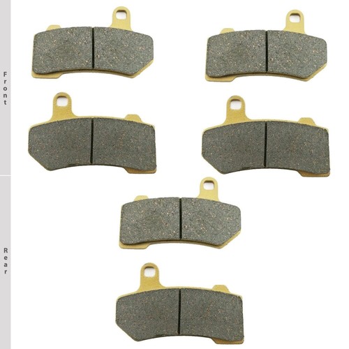 DBX Brake Pads FA409 Dual Front and Rear fits Harley Davidson 41854 / ...