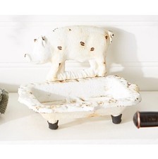 Umbra Collection Vapor Glass Soap Dish Translucent White Kitchen Bath ...