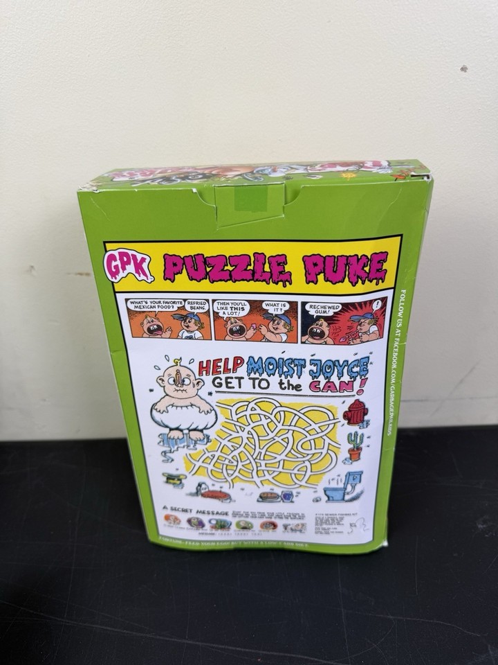Garbage Pail Kids Cereal Box Adam Bomb Sealed Limited GPK FYE Exclusive ...