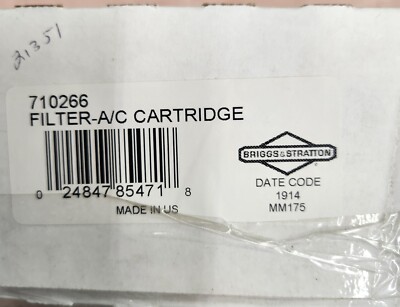 Briggs & Stratton Filter-Air Part # BR-710266 | eBay