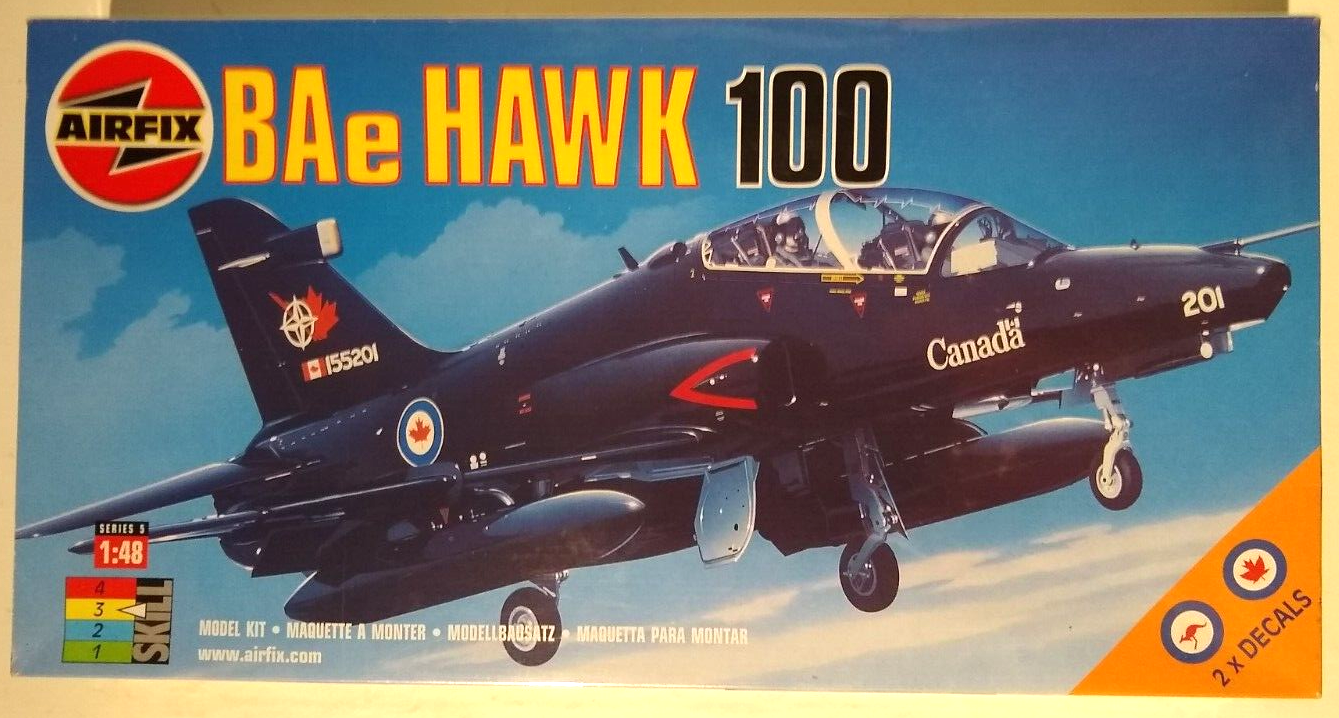 Airfix BAe Hawk 100 WWII Model Airplane Kit 1:48 Scale, Factory Sealed ...