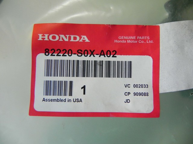 Genuine Honda Lock Assembly R Rear Seat - Honda (82220-S0X-A02) for ...