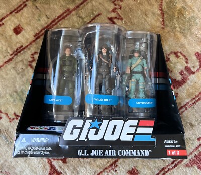 Air Command 1 of 3 G.I. JOE COBRA 25th TRU Skyduster Capt Ace Wild Bill ...
