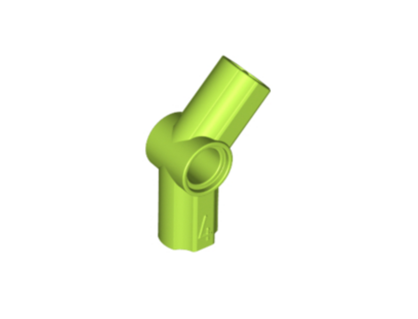 Lego Technic Axle and Pin Connector Angled #4 - 135 degrees Parts Lot ...