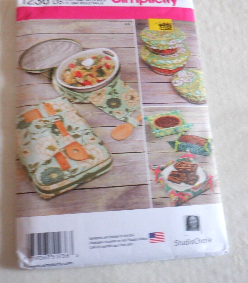Simplicity Casserole Carriers-Gift Baskets-Bowl Covers Sewing Pattern ...