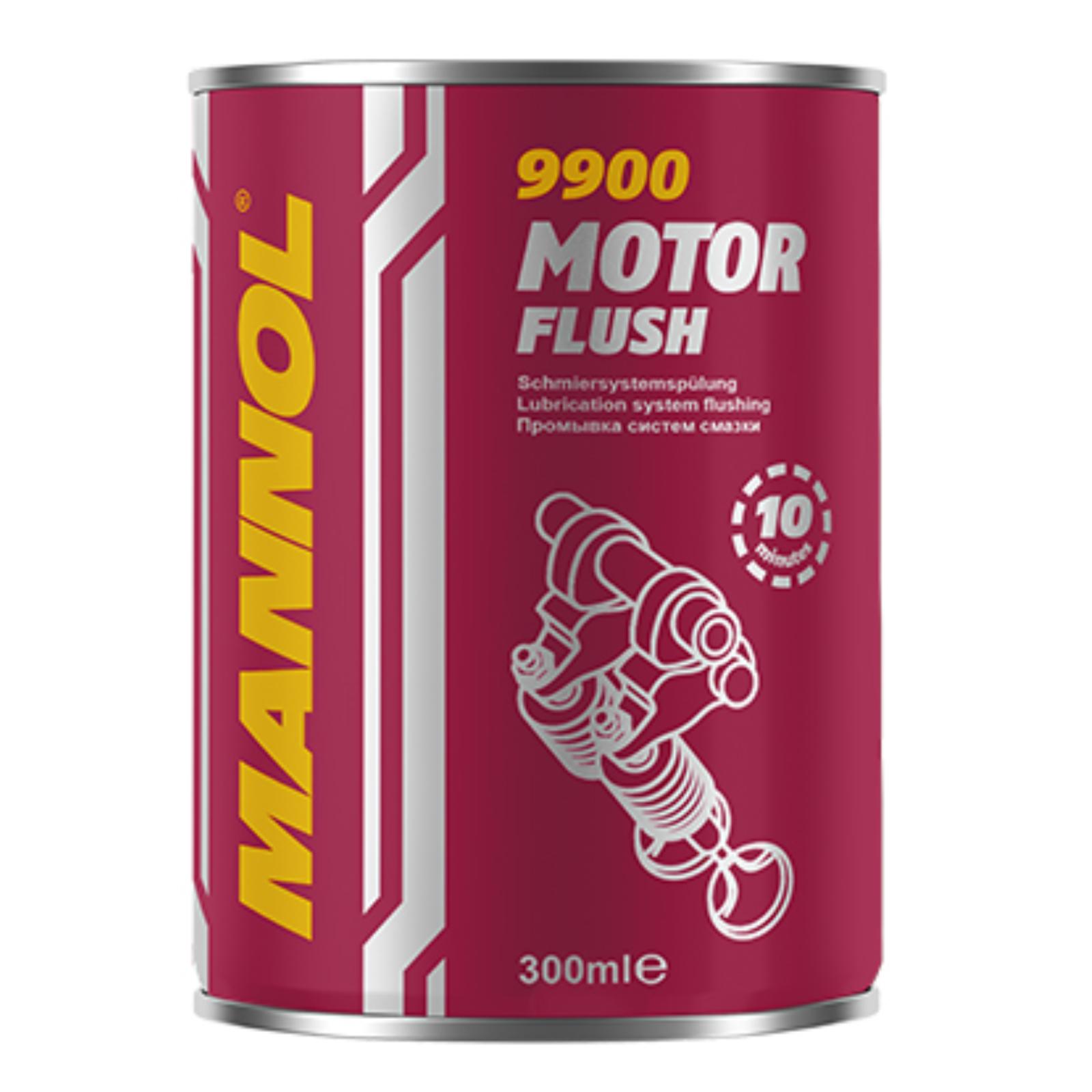 4 x MANNOL Motor Flush Car Engine Oil System Cleaner Flush Petrol ...