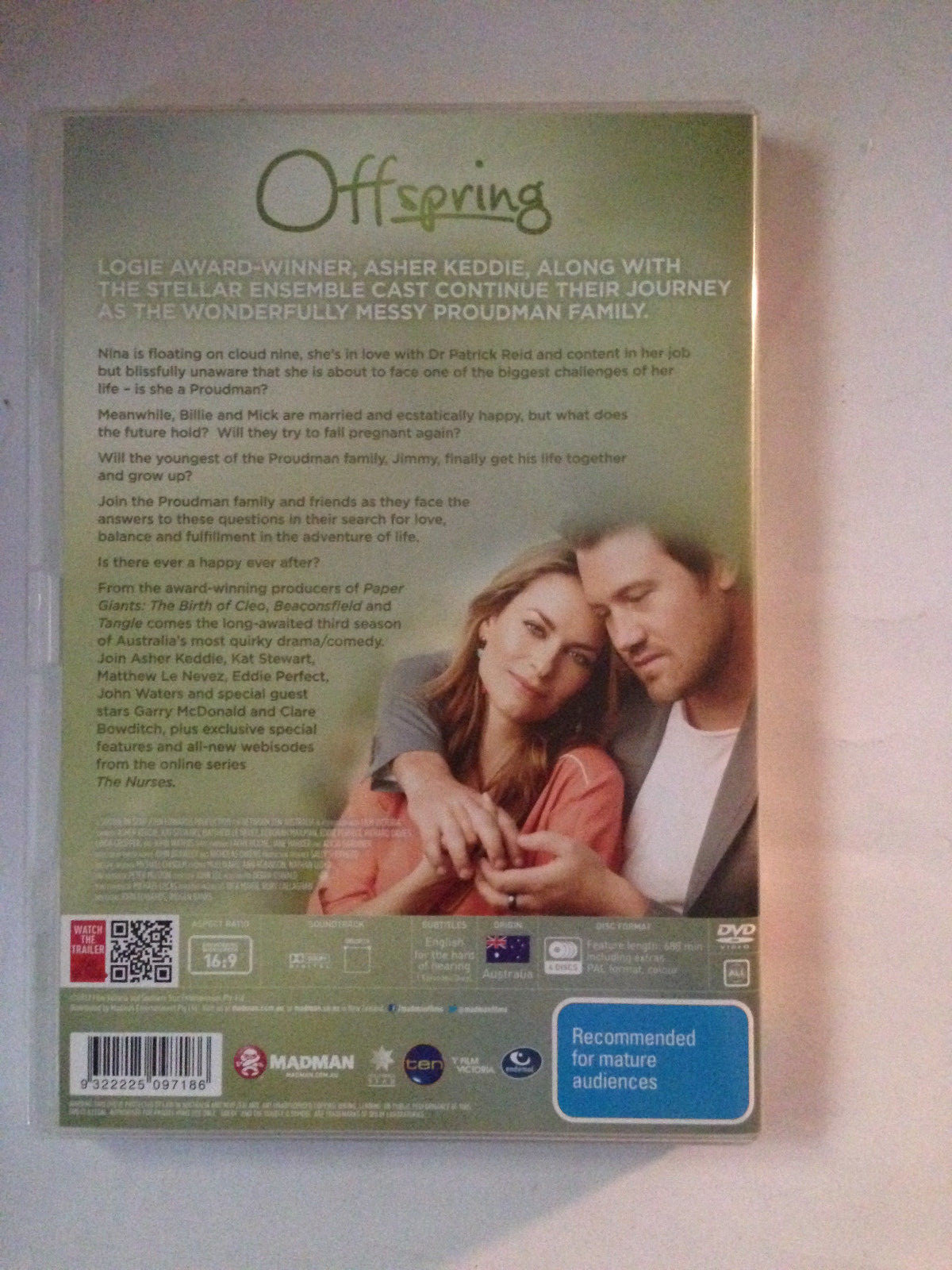 Offspring : Series 3 (DVD, 2012, 4-Disc Set) | eBay