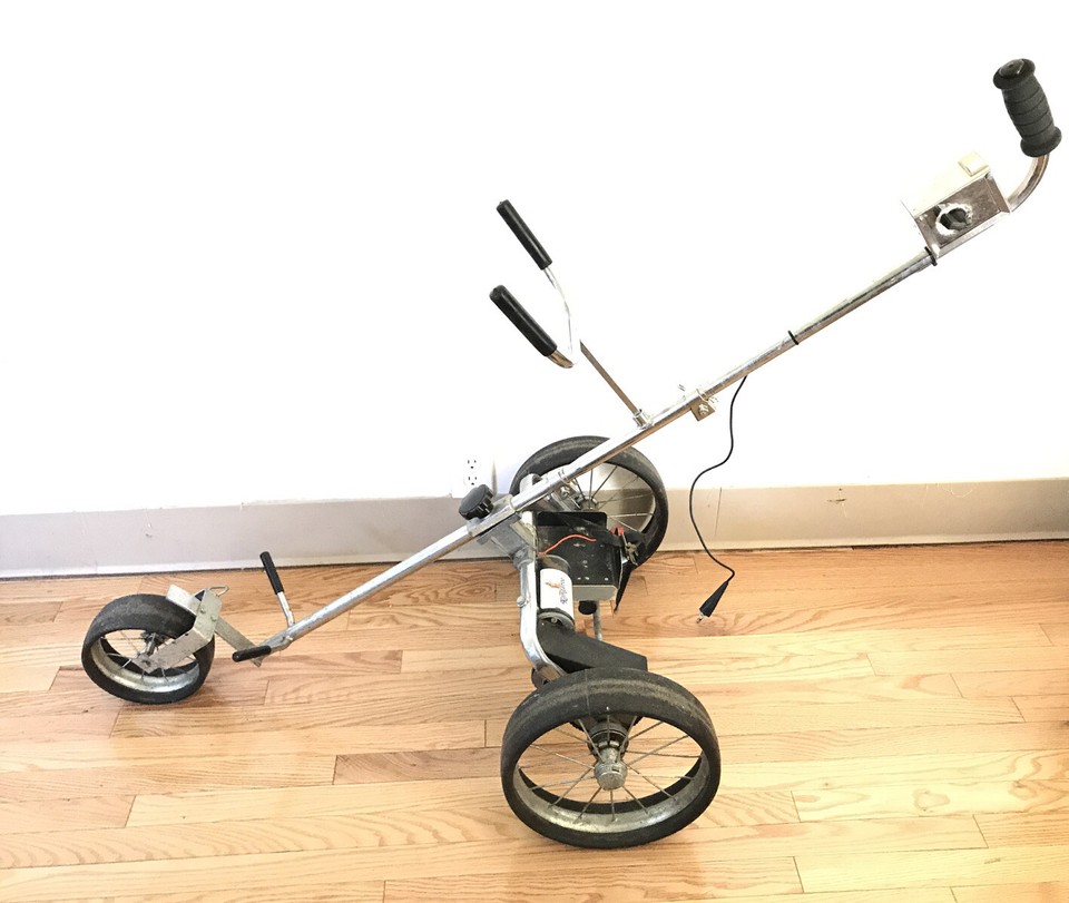 KANGAROO MOTOR GOLF CART CADDY 64” x 26” LIL JOEY #25837 Untested AS IS ...