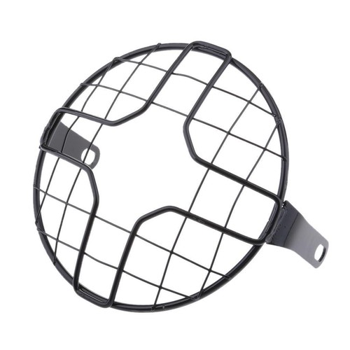 5.9” Motor Retro Headlight Metal Mesh Grill Protector Cover | eBay ...