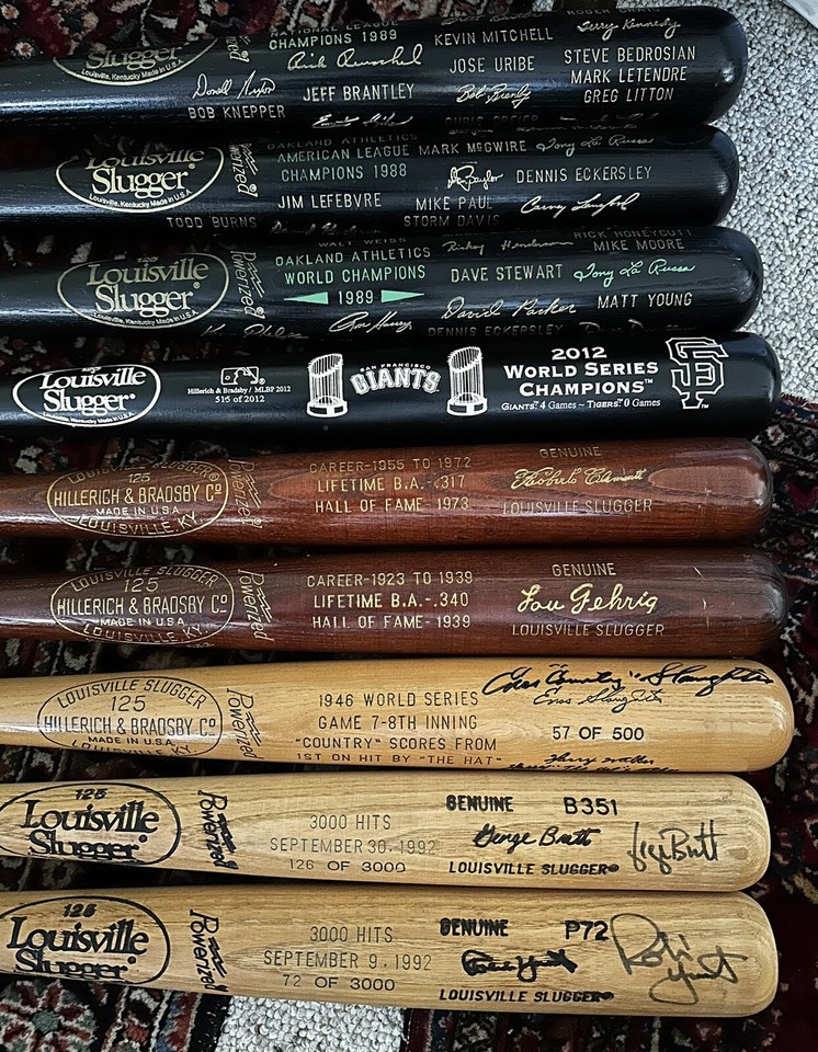 1946 WORLD SERIES Signed AUTO Enos Slaughter Harry Walker Louisville ...