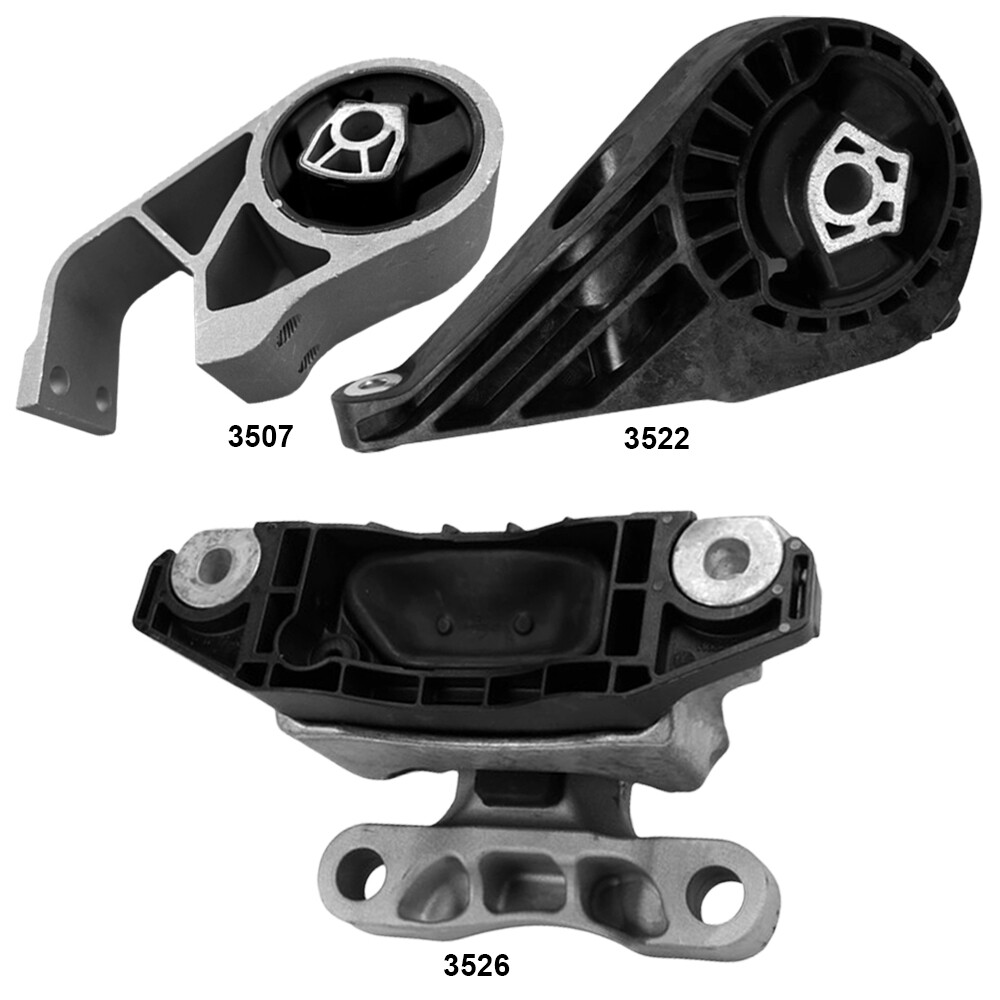 Engine Motor Mount & AUTO Trans Mounts 3PCS for Chevrolet Traverse 19 ...