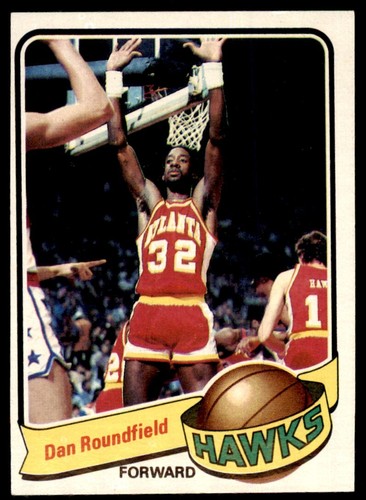 1979-80 TOPPS DAN ROUNDFIELD ATLANTA HAWKS #43 (T137) | eBay