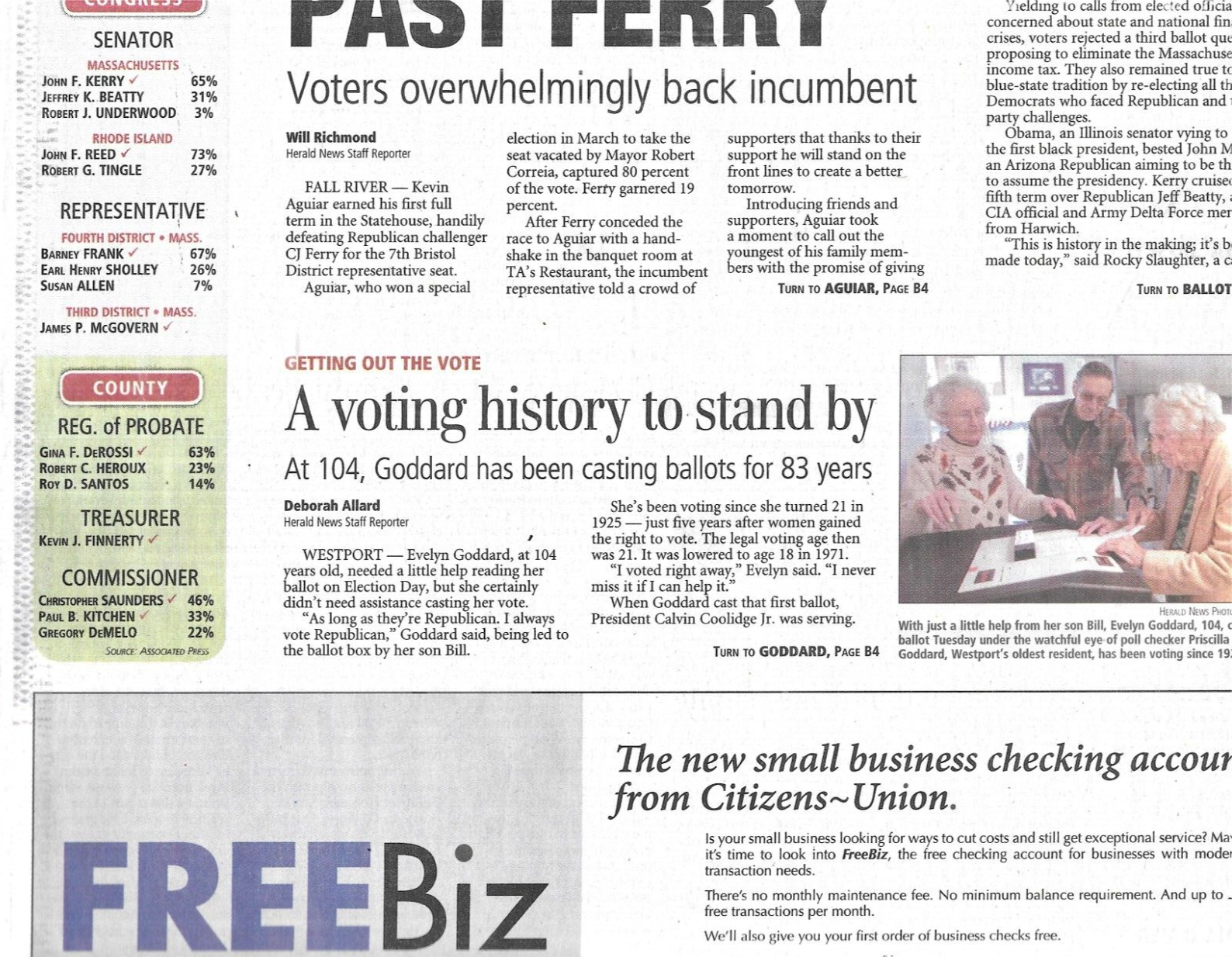 Herald News Newspaper President Barack Obama November 5 2008 Newsstand ...