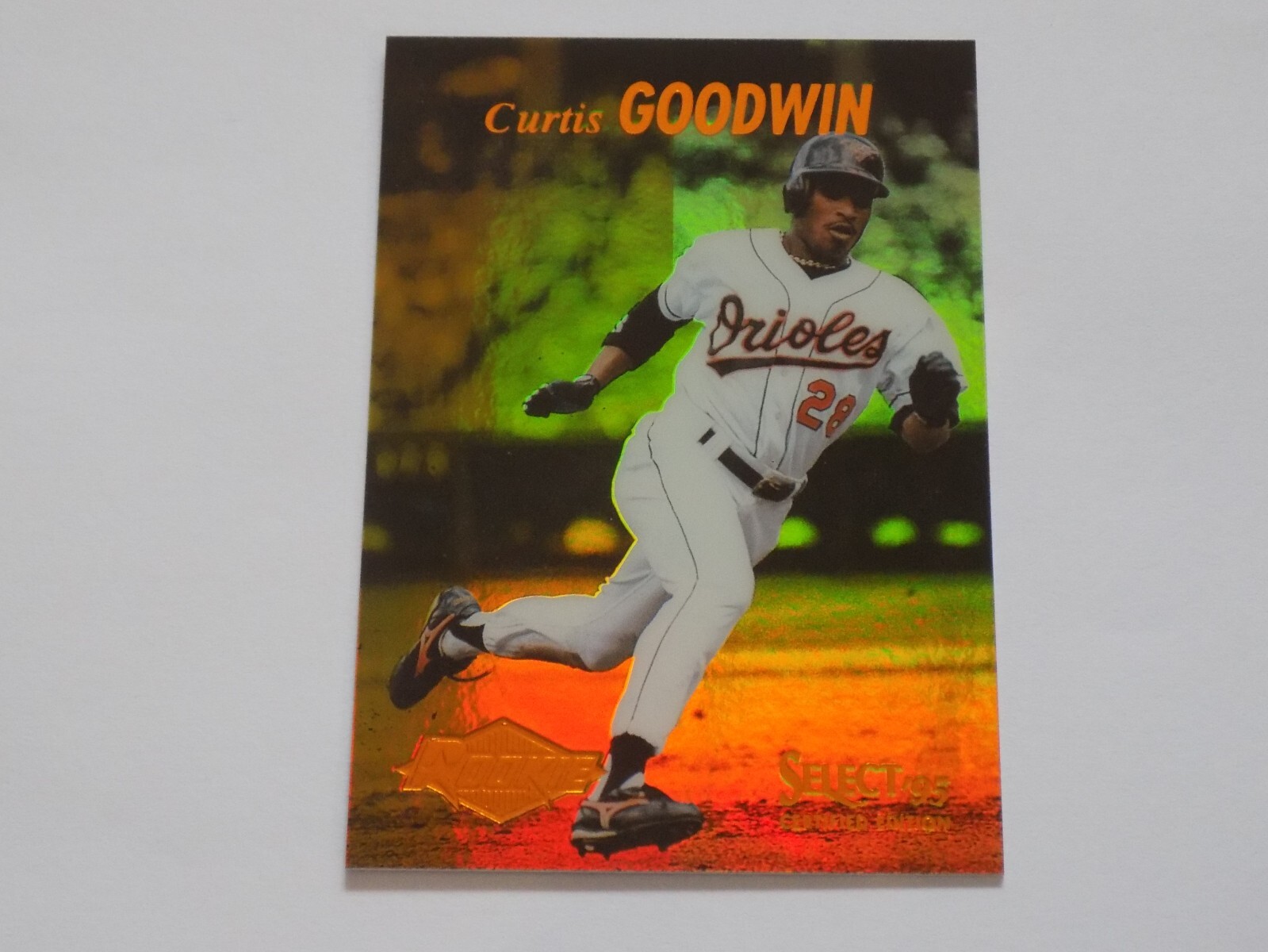 1995 Select Mirror Gold Curtis Goodwin Card #124 ROOKIE | eBay