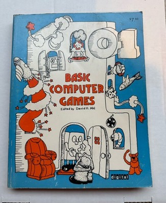 Basic Computer Games By David H. Ahl Paperback Book 1974 | eBay