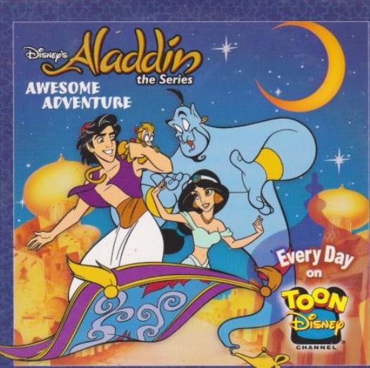 Disney's Aladdin: The Series Awesome Adventure PC CD genie cartoon ...