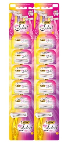 Bic - Rasoir Électrique Miss Soleil Color, Pack 10 Pièces | eBay