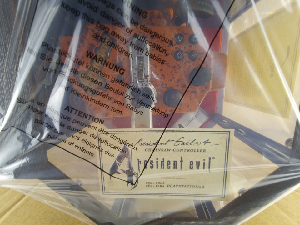 Resident Evil 4 Chainsaw Controller PS2 NubyTech New Rare Collector ...